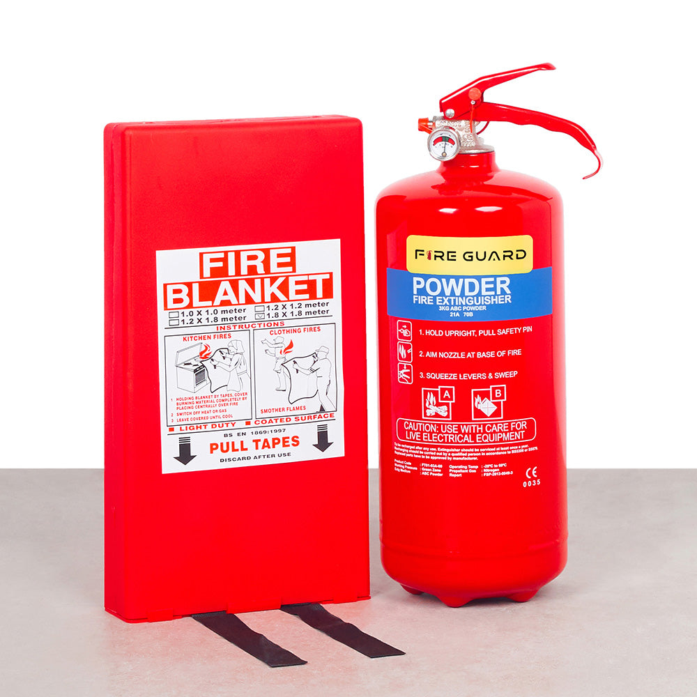 Home Fire Extinguisher Set Singapore | Fire Guard