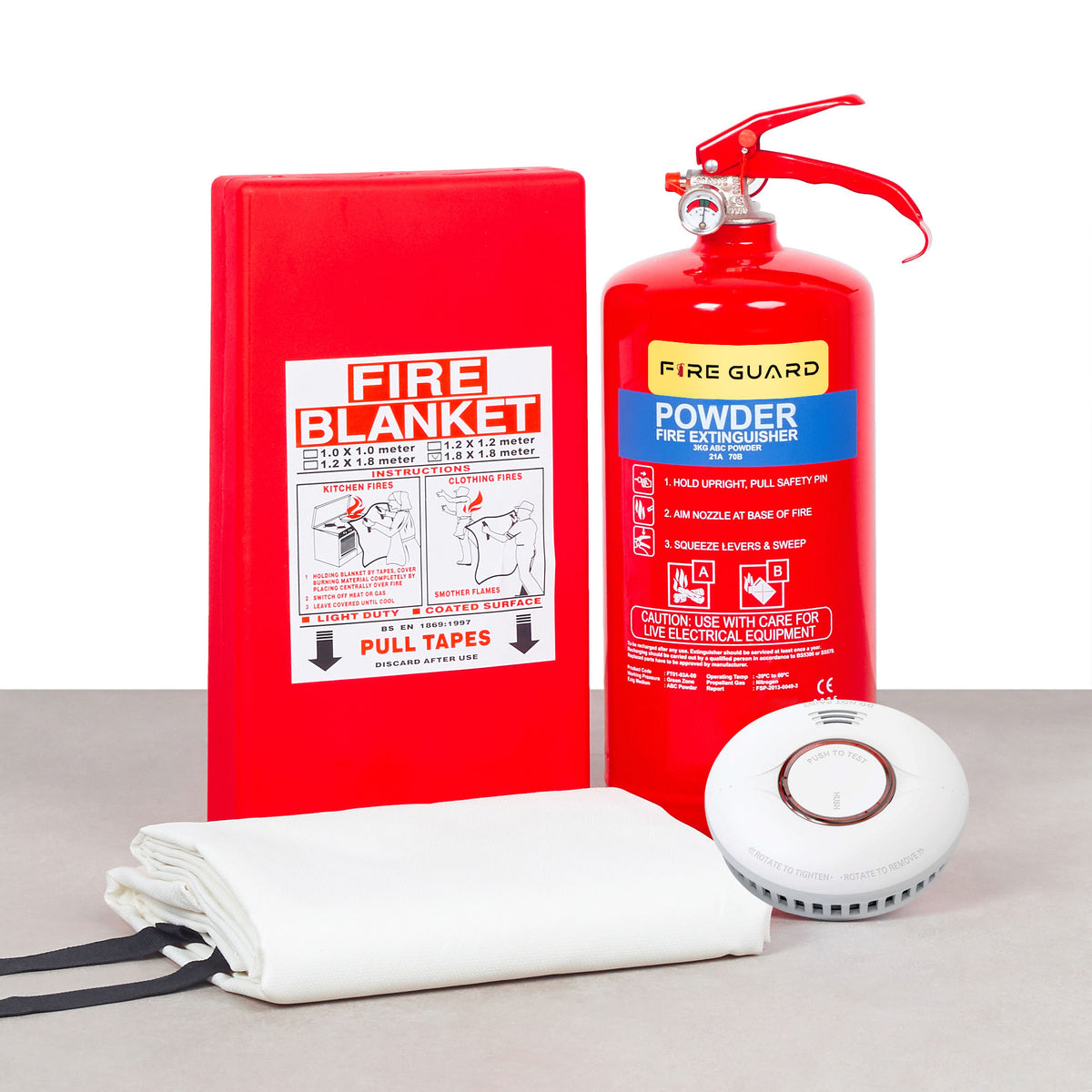 Home Fire Safety Kit Singapore | Fire Guard