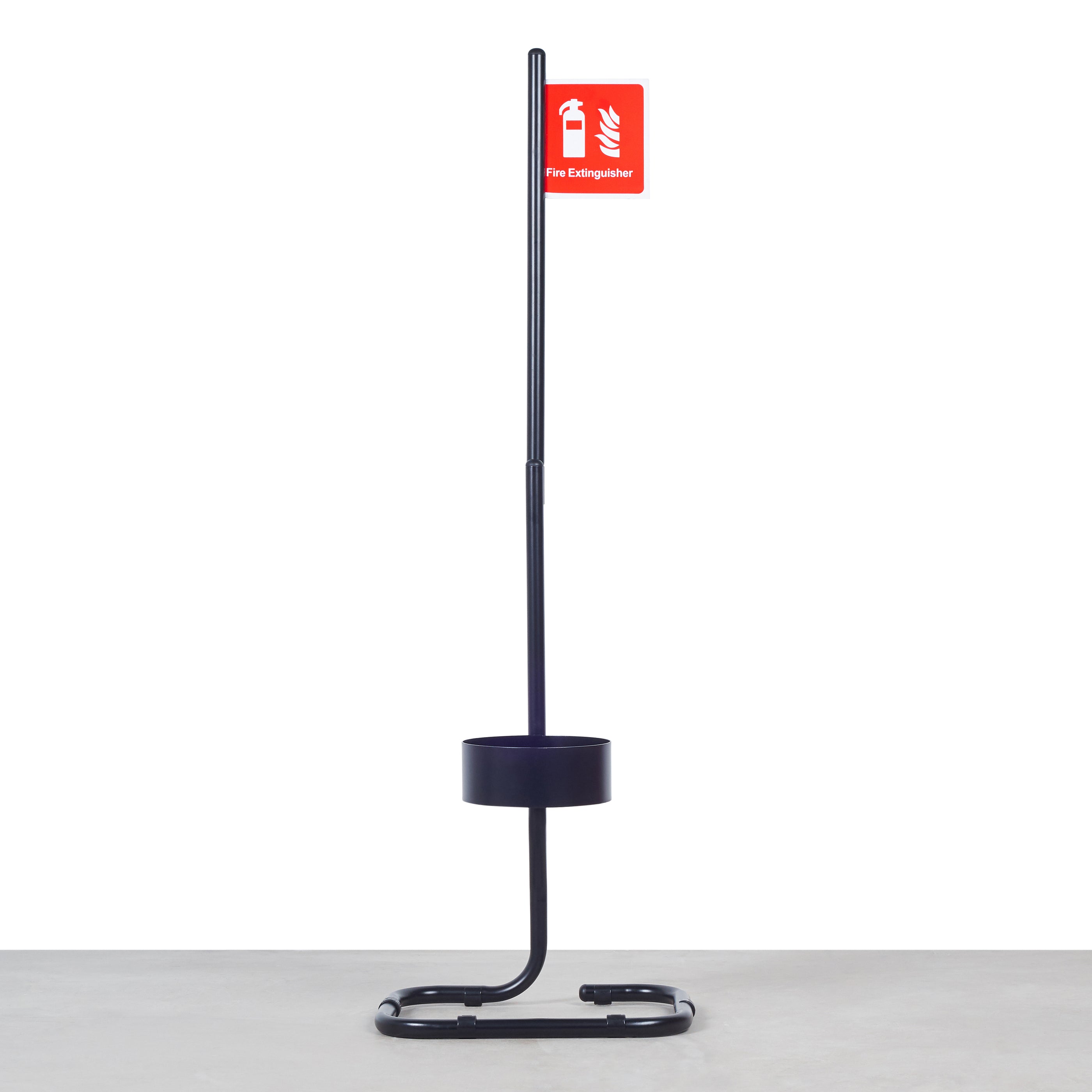 Fire Extinguisher Stand with Signage Singapore | Fire Guard