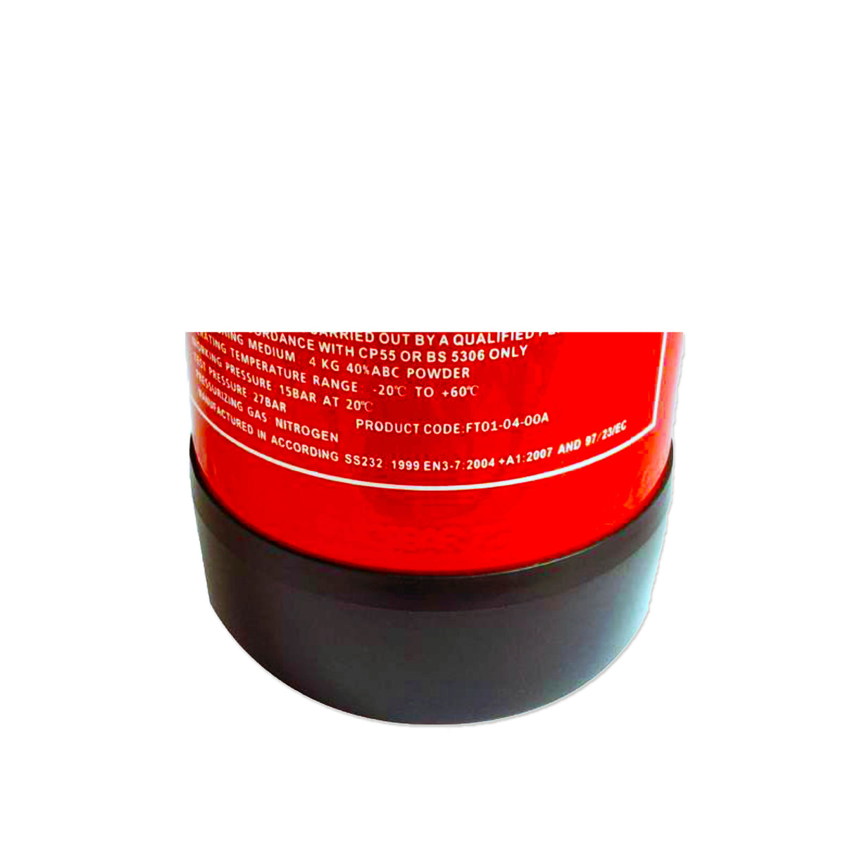 Dry Powder Fire Extinguisher Foot Holder | Fire Guard