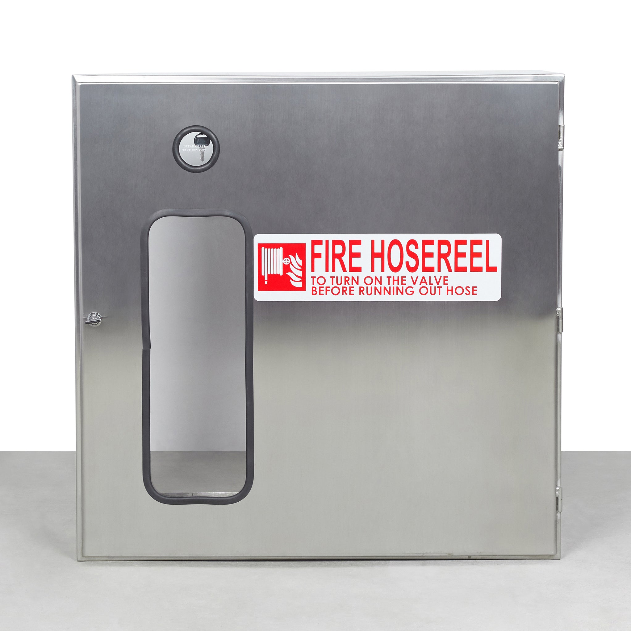 Fire Hose Reel Stainless Steel Cabinet Singapore | Fire Guard